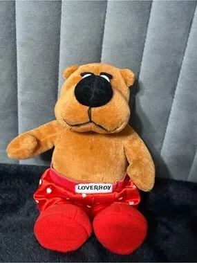 Toys | 435 Loverboy Dog Plush Valentine Stuffed Animal Red Heart Boxers ...